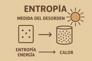 Entropía: Concepto, Fórmulas, Aplicaciones y Ejercicios Resueltos en Termodinámica